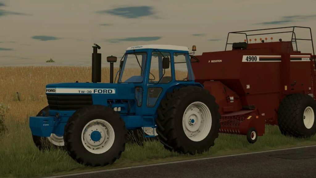 FS22 Ford TW Series Edited v2.0 - FS 22 Tractors Mod Download