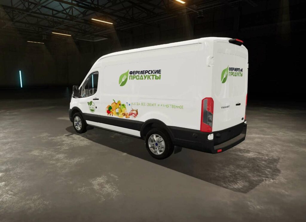 FS22 Ford Transit MK8 (remake) v1 (2) - Farming simulator 19 / 17 / 15 Mod