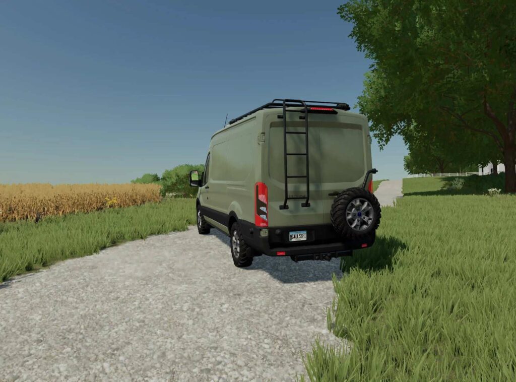 FS22 Ford Transit MK8 (remake) v1 (4) - Farming simulator 19 / 17 / 15 Mod