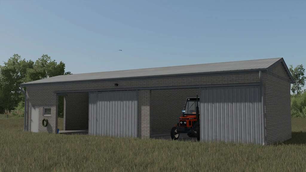 FS22 Garage 18×7 v1.0 - FS 22 Objects Mod Download