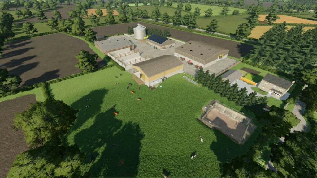FS22 Glazebrook 22 Map v1.1 - FS 22 Maps Mod Download