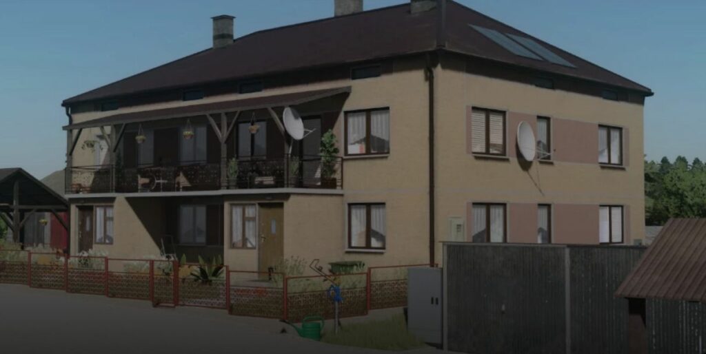 FS22 Large Package Of Houses v1.0 - FS 22 Objects Mod Download