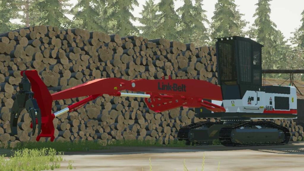 FS22 Link-Belt 5040TL Pack v1 (3) - Farming simulator 19 / 17 / 15 Mod