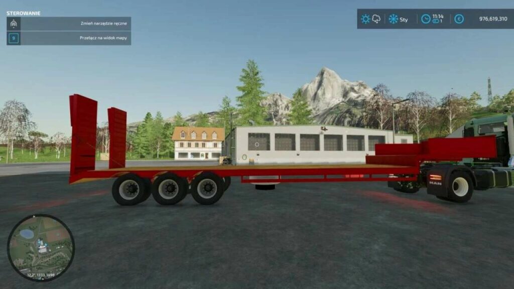 FS22 Lizard LAWETA Transport Trailer v1 (4) - Farming simulator 19 / 17 ...