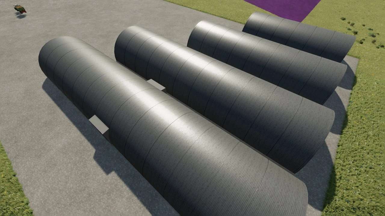 FS22 Metal warehouse (18×36, 18×48, 18×66, 18×78) v1.0 - FS 22 Objects ...