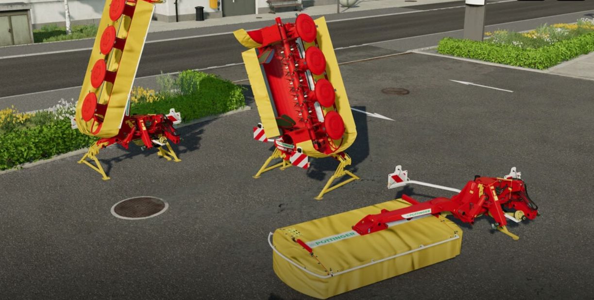 FS22 Pöttinger NOVA-EUROCAT Pack v1 (5) - Farming simulator 19 / 17 ...