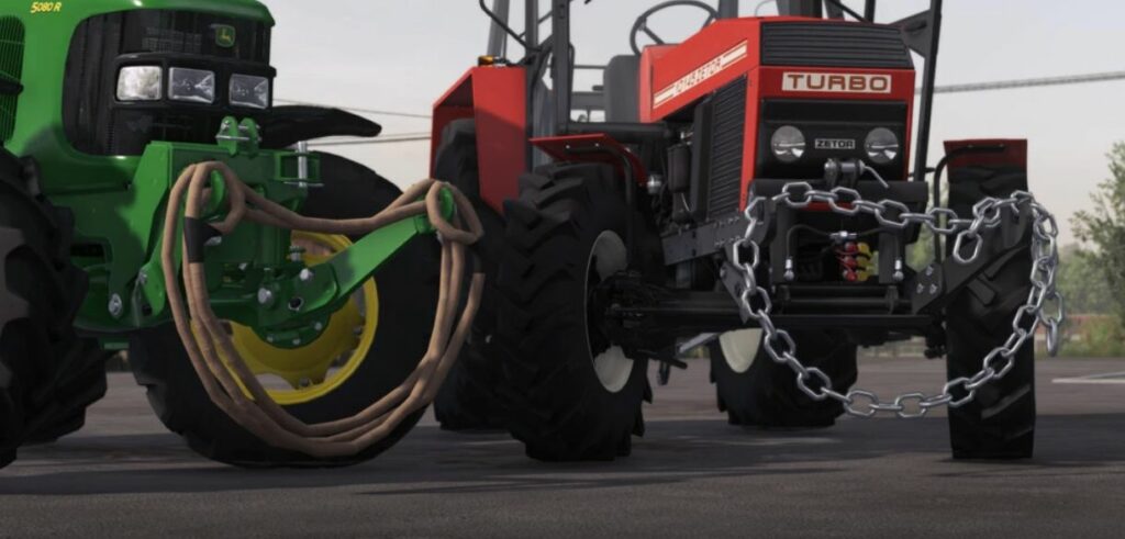 FS22 Rope And Chain v1 (2) - Farming simulator 19 / 17 / 15 Mod
