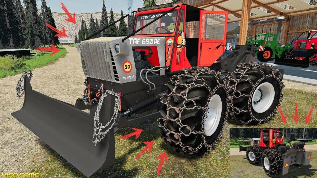 FS22 TAF 690PE – 4×4 Ultima Generation v1.0 - FS 22 Trucks Mod Download