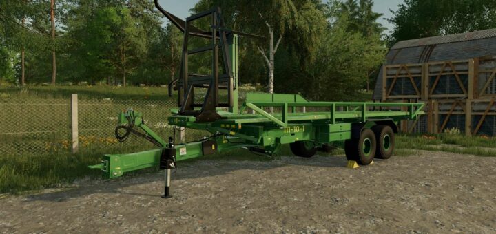 FS22 Exiss Cattle Trailer STK 26 v1.0.0.1 - FS 22 Trailers Mod Download