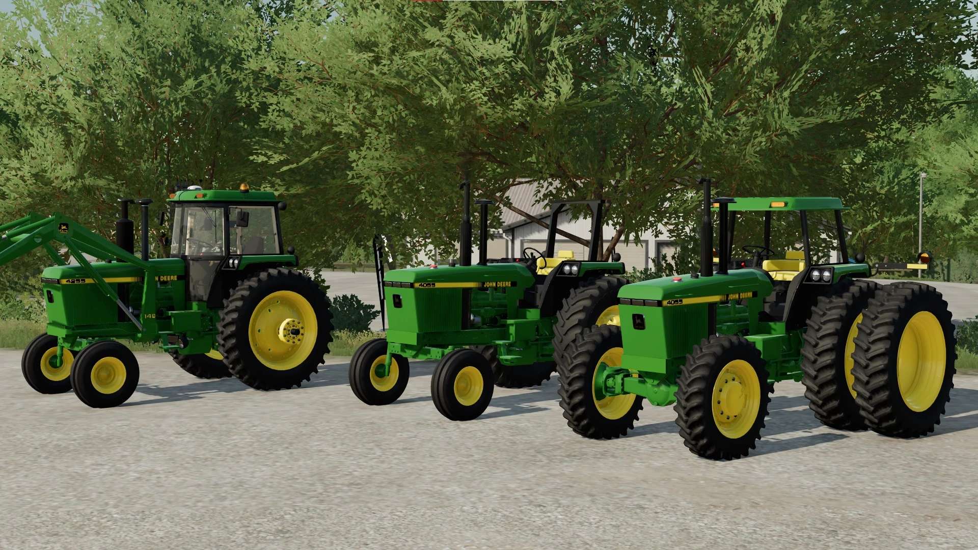 John Deere 4×55 EDIT v1.0 (3) - Farming simulator 19 / 17 / 15 Mod
