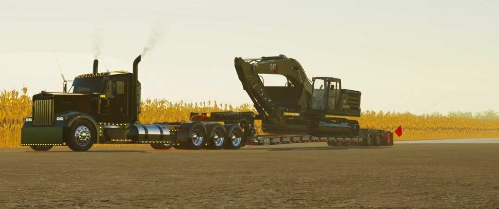 FS22 Custom Peterbilt v1.0 - FS 22 Trucks Mod Download