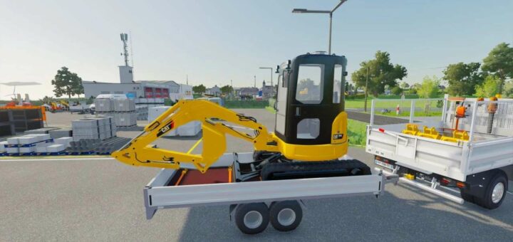 Farming Simulator 22 Forklifts, Excavators Mods | FS22 Forklifts ...