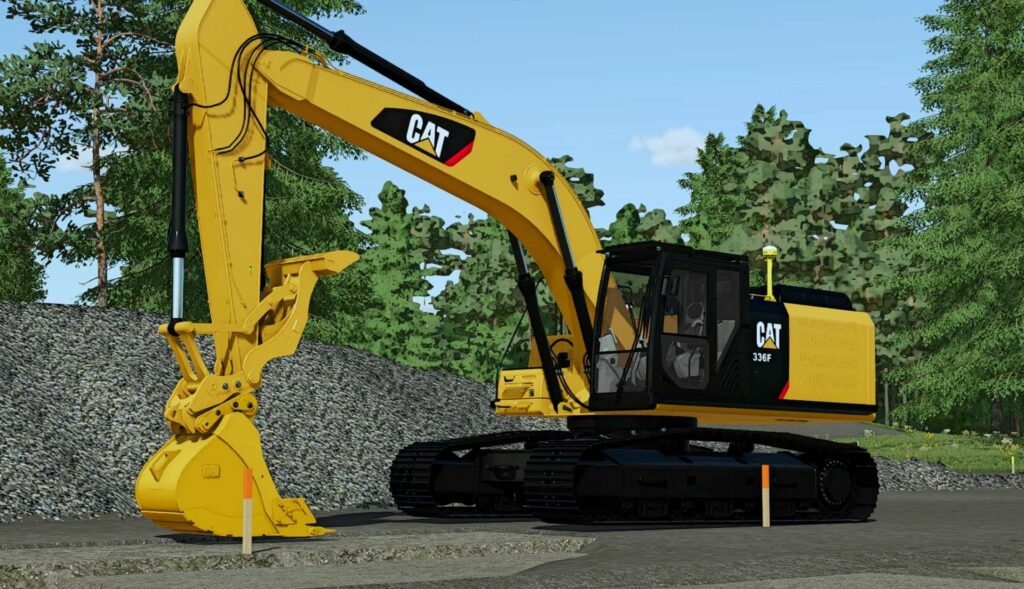 FS22 Caterpillar 336F and Caterpillar 336NG FIXED v1.0 - FS 22 ...
