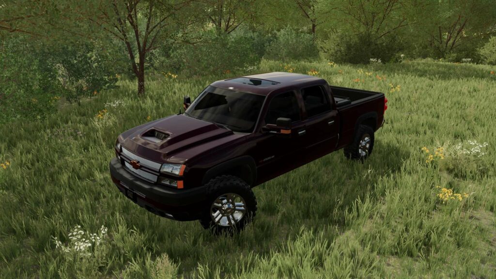 FS22 Chevrolet Silverado Crew Cab Duramax v1 (4) - Farming simulator 19 ...