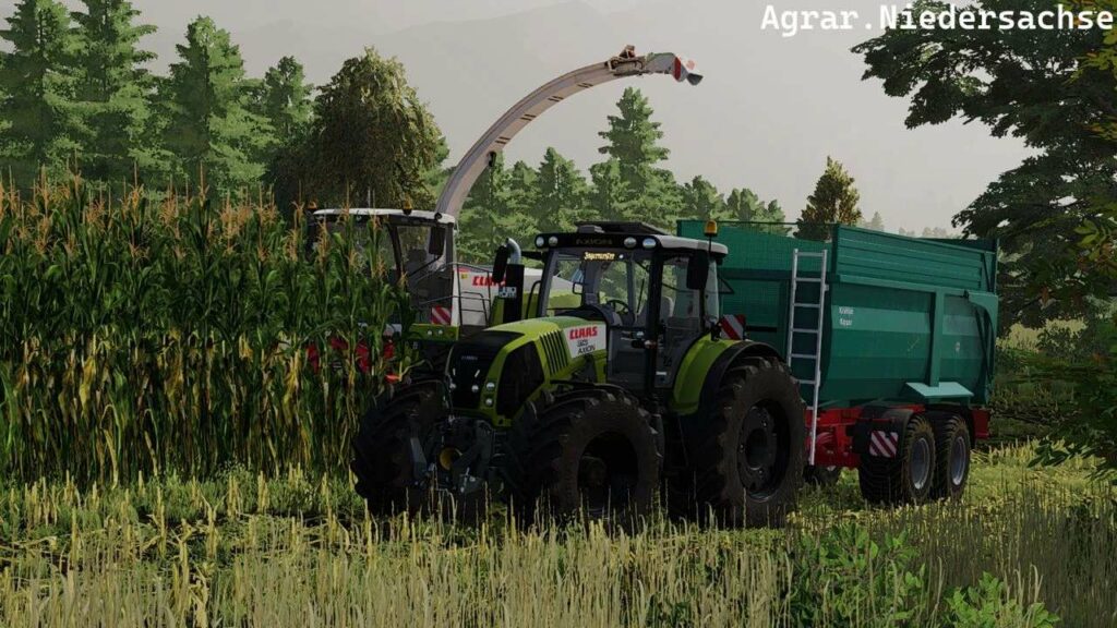 FS22 Claas Axion Old Gen1 v1.0 - FS 22 Tractors Mod Download