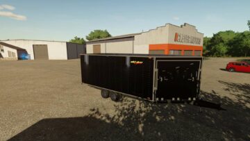 FS22 Enclosed Snowmobile Trailer CHS BETA (6) - Farming simulator 19 ...
