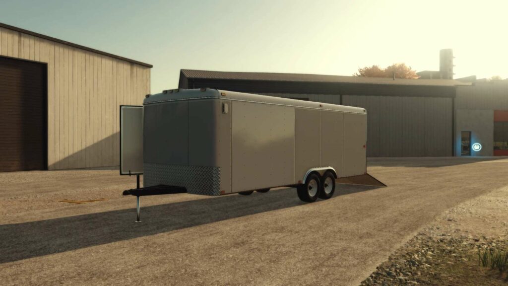 FS22 Enclosed Trailer Release v1.0 (6) - Farming simulator 19 / 17 / 15 Mod