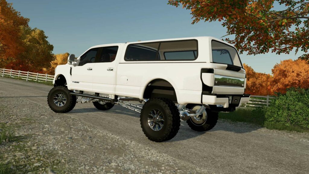 FS22 Ford F350 Super Duty Crew Cab v1 (1) - Farming simulator 19 / 17 ...
