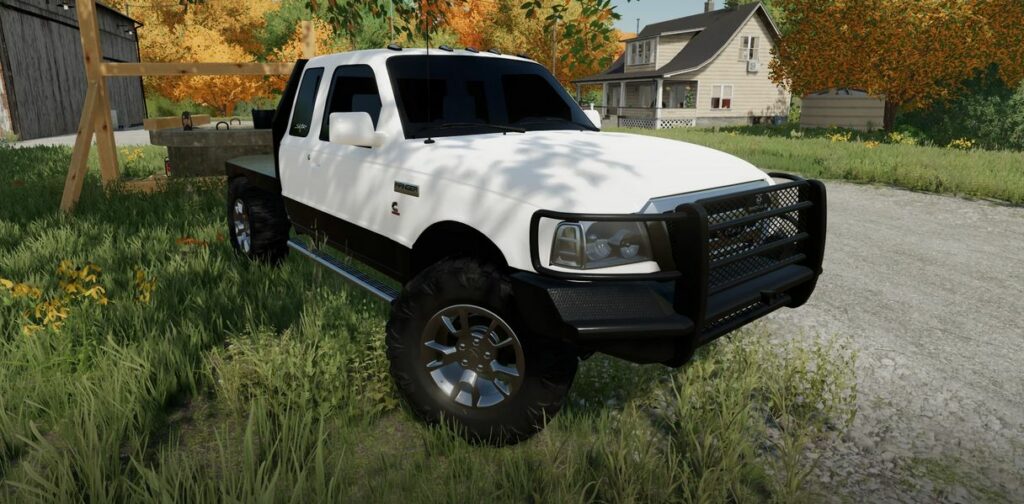 FS22 Ford Ranger 2009 v1 (3) - Farming simulator 19 / 17 / 15 Mod