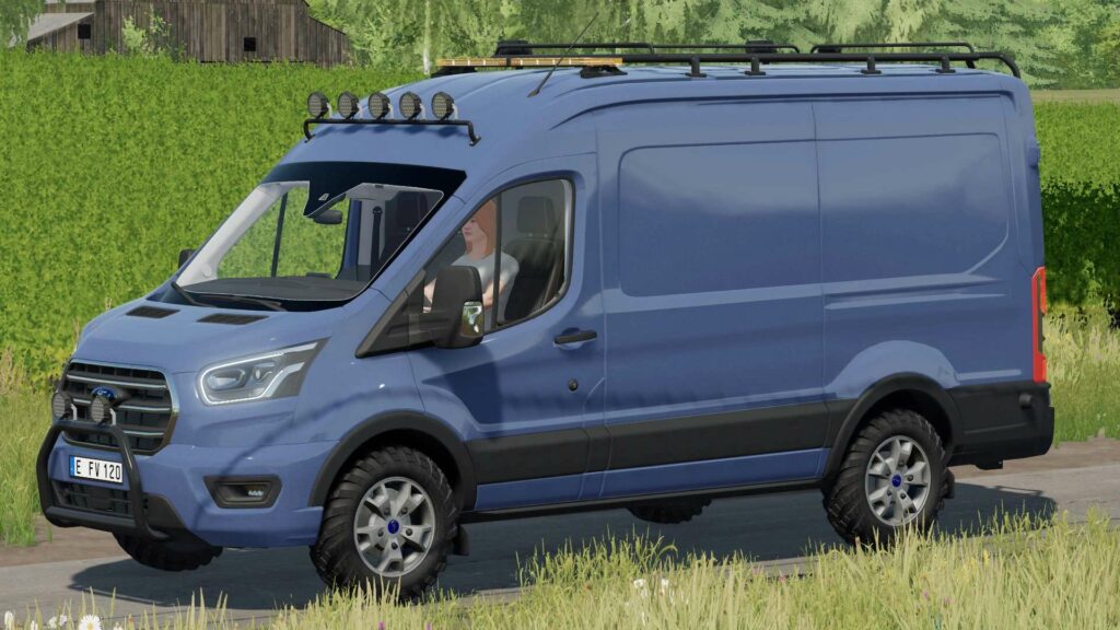 FS22 Ford Transit MK8 L2 v1.0 - FS 22 Vehicles Mod Download