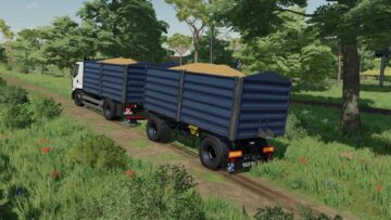 FS22 Grain Trailer v1 (4) - Farming simulator 19 / 17 / 15 Mod