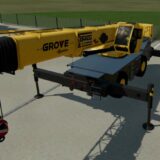 FS22 Grove GRT 655 Rough Terrain Crane lift straps v1.0 - FS 22 ...