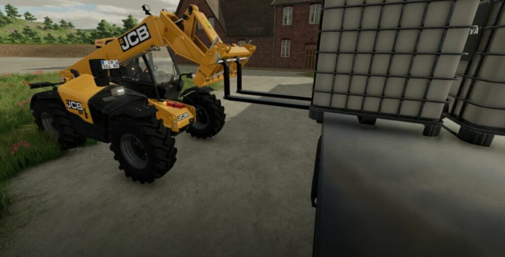FS22 JCB Qfit Pallet Forks v1 (1) - Farming simulator 19 / 17 / 15 Mod