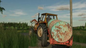 FS22 MSC Liquid barrel v1.0 - FS 22 Trailers Mod Download