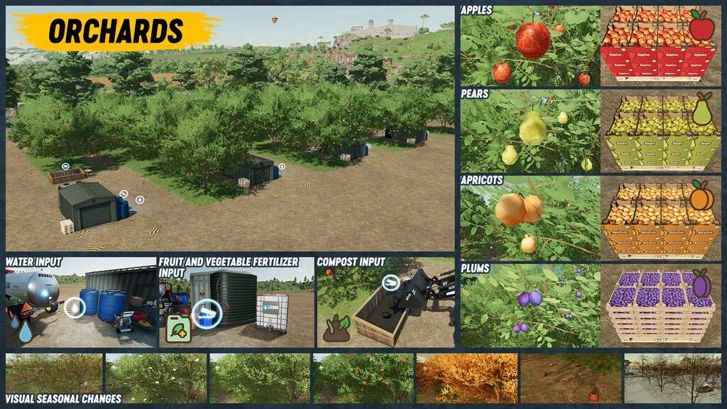 FS22 Orchards And Greenhouses – Revamp Edition v1.0.1 - FS 22 Objects ...