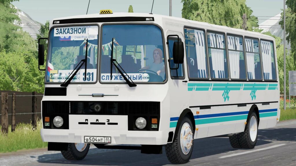 FS22 PAZ 4234 Bus v1.0 - FS 22 Vehicles Mod Download