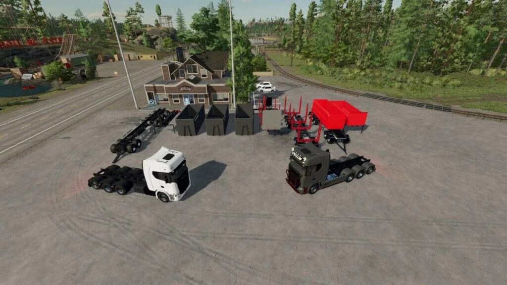 FS22 Scania S Swap Body Pack v1.0 (4) - Farming simulator 19 / 17 / 15 Mod