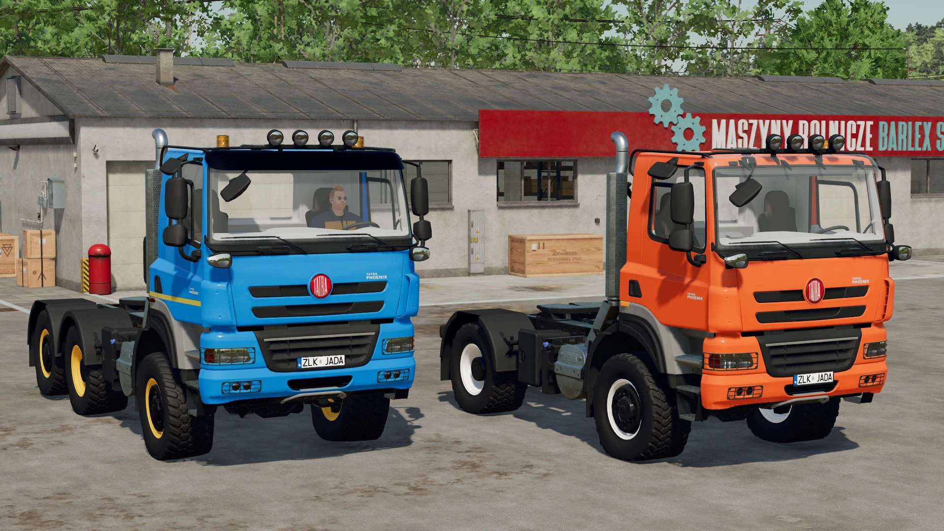 FS22 Tatra Phoenix 4×4 & 6×6 v1.0 - FS 22 Trucks Mod Download