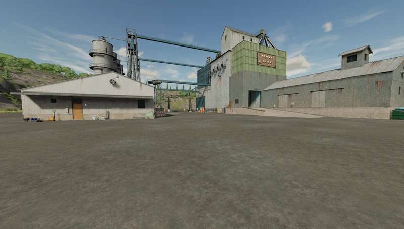 FS22 Wossi’s stone mine v1.0 - FS 22 Objects Mod Download