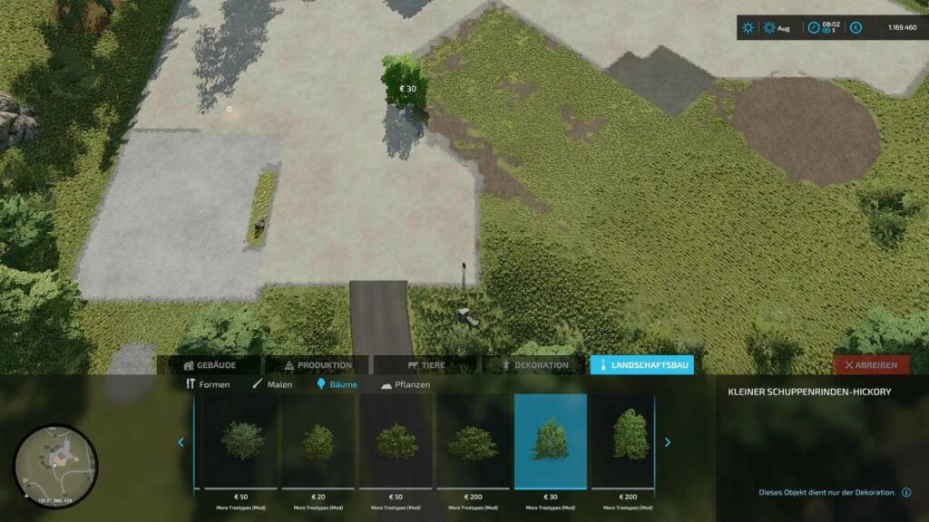 more-tree-types-v1.0-fs22-1 - Farming simulator 19 / 17 / 15 Mod