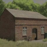 FS22 Old Brick House v1.0 - FS 22 Objects Mod Download