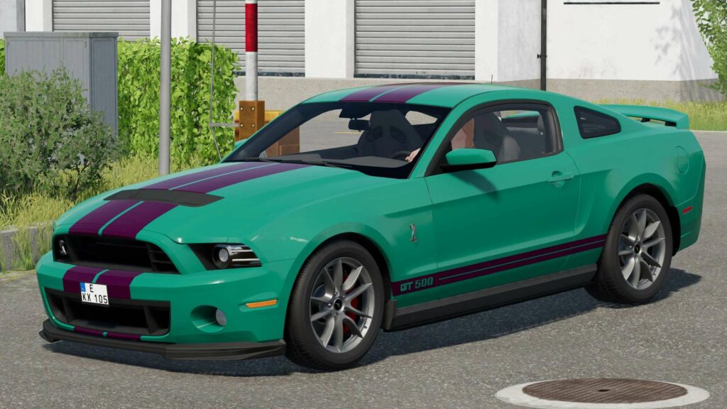 FS22 2013-2014 Ford Mustang v1.0 - FS 22 Cars Mod Download
