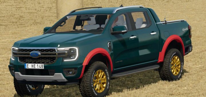 Ford Ranger - Farming simulator 19 / 17 / 15 Mods