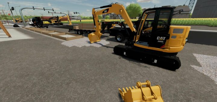 Farming Simulator 22 Forklifts, Excavators Mods | FS22 Forklifts ...