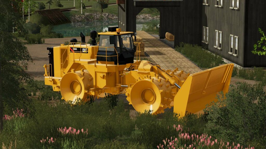 FS22 Caterpillar 836K Landfill Compactor v1.1.0 (3) - Farming simulator ...