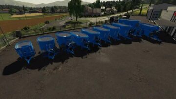 FS22 EuroMilk Feed Mixer Wagons v2 (2) - Farming simulator 19 / 17 / 15 Mod