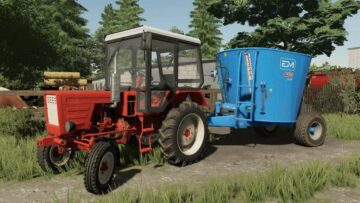 FS22 EuroMilk Feed Mixer Wagons v2 (4) - Farming simulator 19 / 17 / 15 Mod