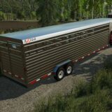 FS22 Exiss Cattle Trailer STK 26 v1.0.0.1 - FS 22 Trailers Mod Download
