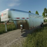 FS22 Exiss Cattle Trailer STK 26 v1.0.0.1 - FS 22 Trailers Mod Download