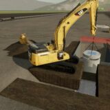 FS22 Caterpillar 352F v1.0 - FS 22 Forklifts / Excavators Mod Download