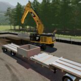 FS22 Caterpillar 352F v1.0 - FS 22 Forklifts / Excavators Mod Download