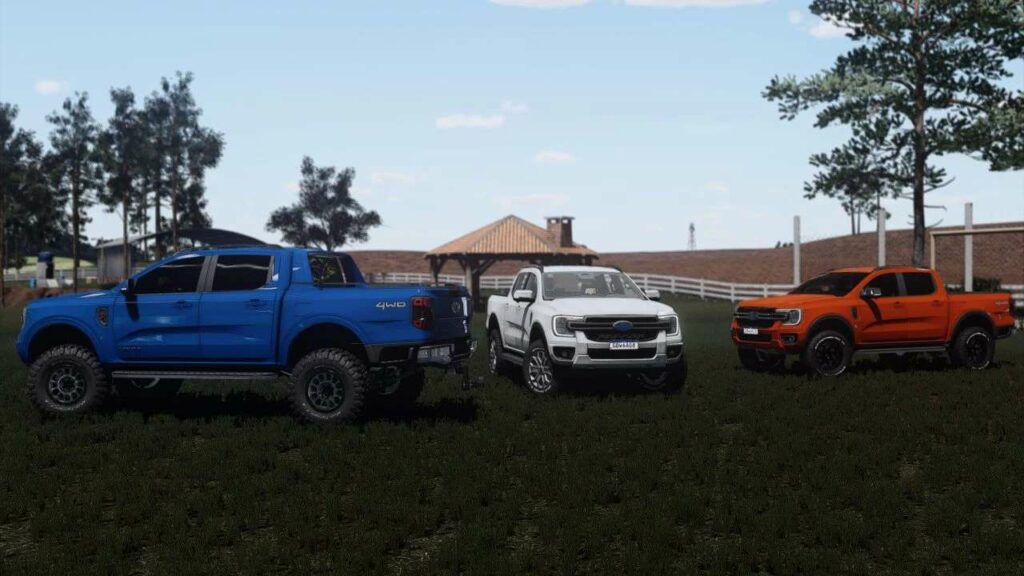 FS22 Ford Ranger 2024 v1.0.0.2 - FS 22 Cars Mod Download