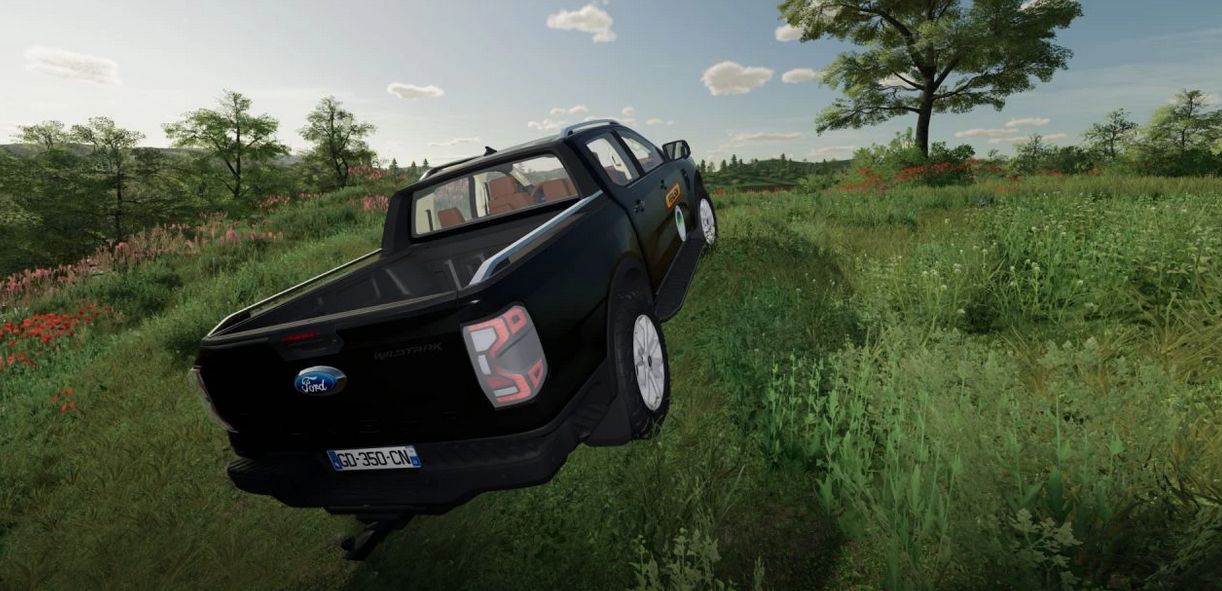 FS22 Ford Ranger Wild Trak 2023 Perilhon Élagage v1.0 - FS 22 Cars Mod ...