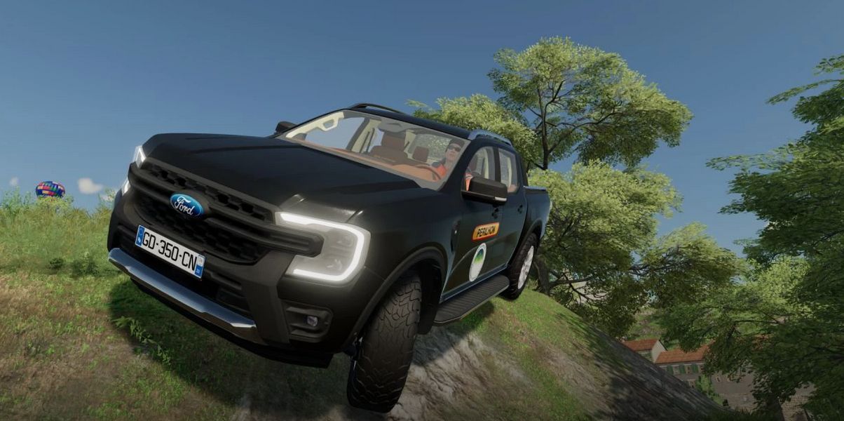 FS22 Ford Ranger Wild Trak 2023 Perilhon Élagage v1.0 - FS 22 Cars Mod ...