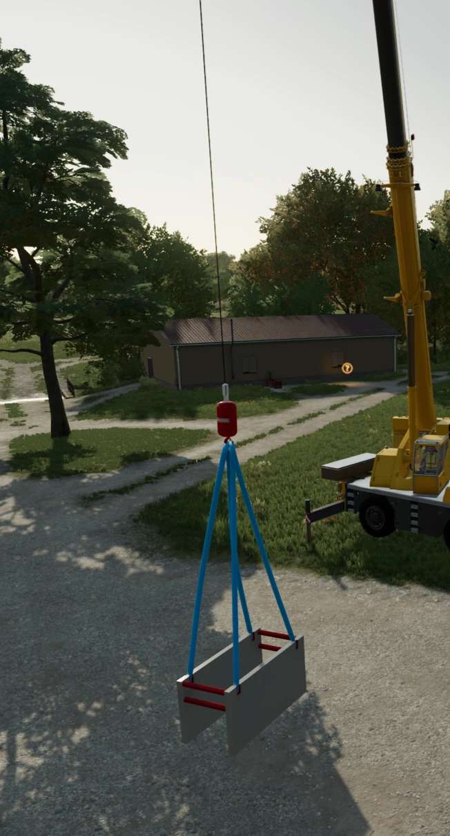 FS22 HMM’s Lieb 1040 Crane Edit v1.0 - FS 22 Forklifts / Excavators Mod ...