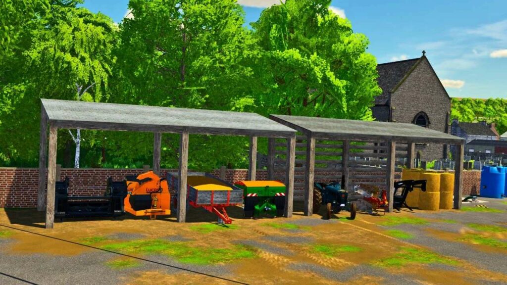 FS22 Lean to Pack v1 (5) - Farming simulator 19 / 17 / 15 Mod